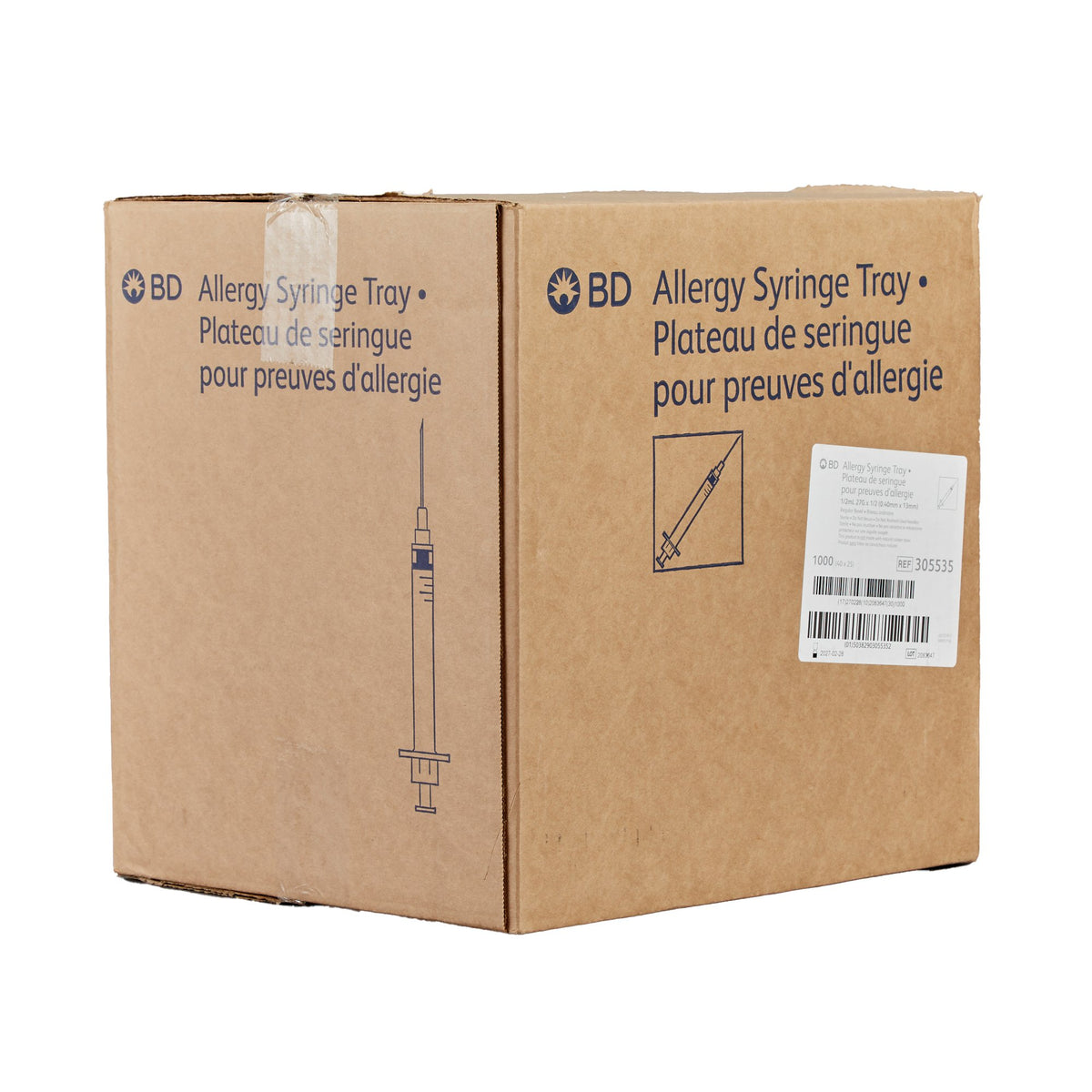 Allergy Syringe Trays - Regular & ID Bevel | Farris Laboratories