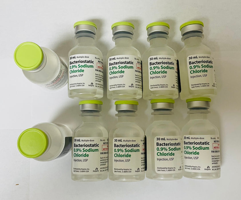 Bacteriostatic Saline for Injection | 0.9% Sodium Chloride