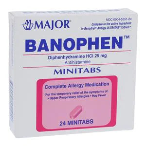 Oral Diphenhydramine Hydrochloride Cream and Injectable