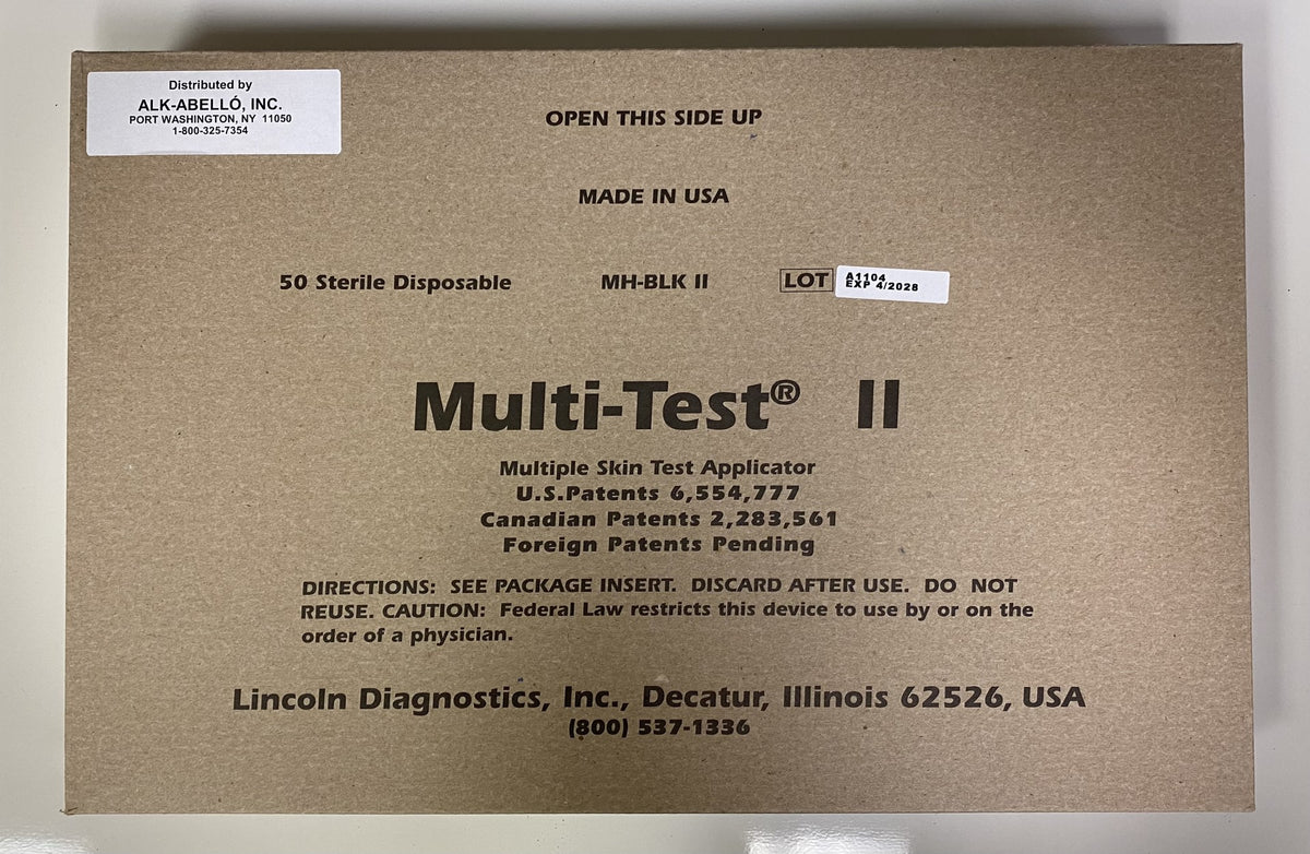 Lincoln Diagnostics® Multi-Test II and Duo Tip-Test Devices and Access