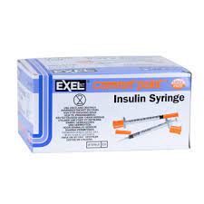 Exel TB & Insulin 1cc and 1/2cc Syringes with Needles