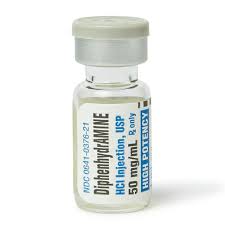 Oral Diphenhydramine Hydrochloride Cream and Injectable