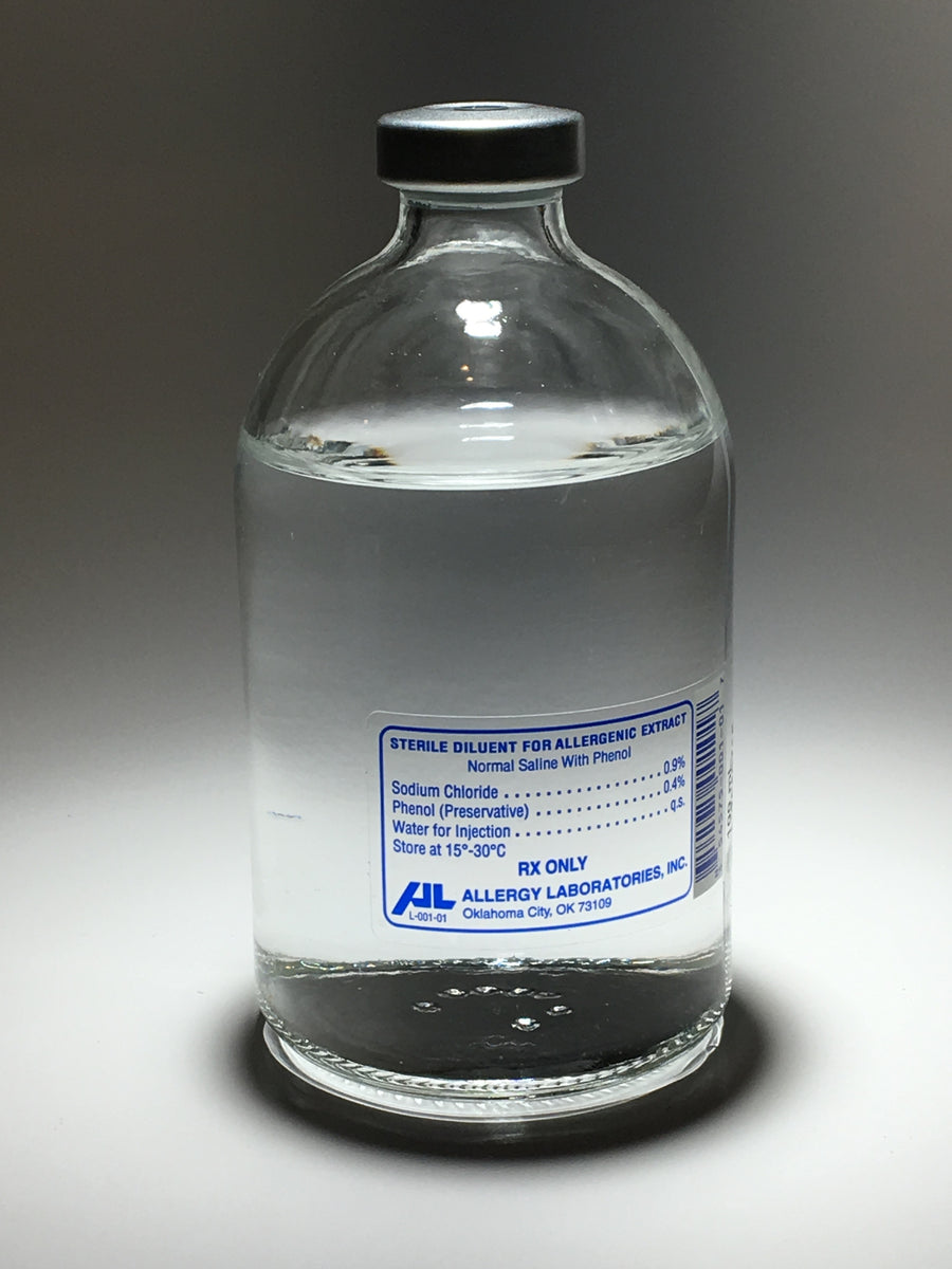 Normal Saline with Phenol Vials for Injection | Farris Laboratories